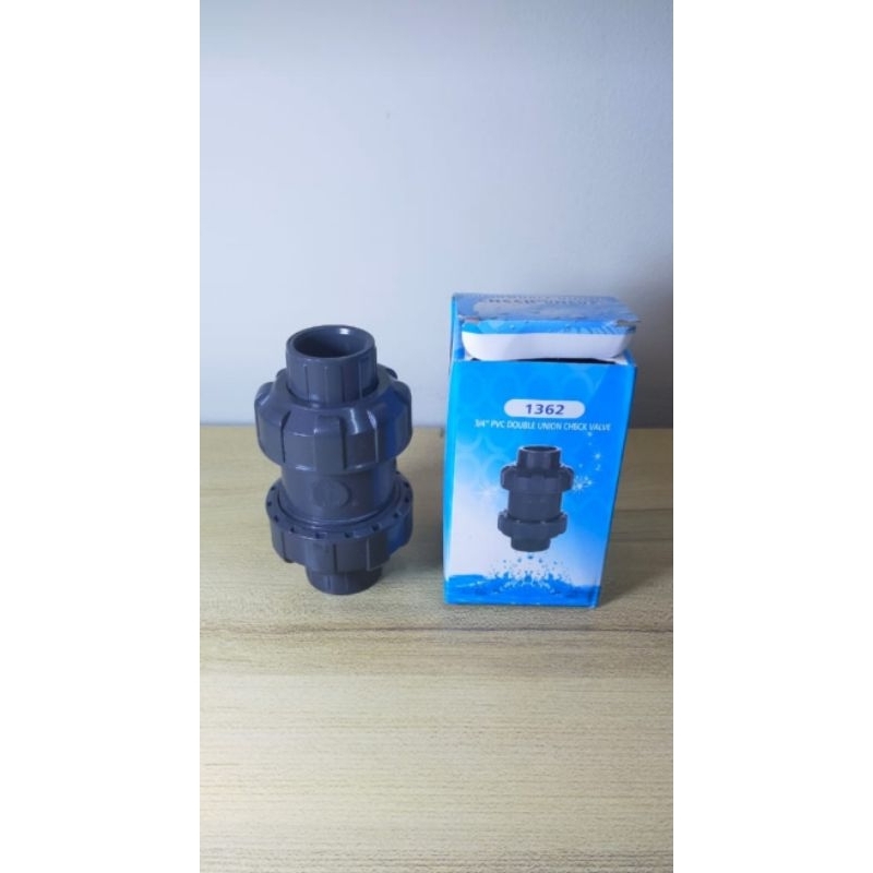Jual Ball check Valve PVC / True Union Double Watermur 2"inch | Shopee ...