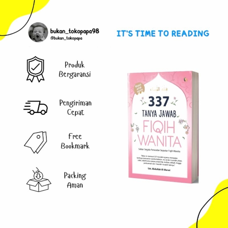 Jual Buku 337 Tanya Jawab Fiqih Wanita | Shopee Indonesia