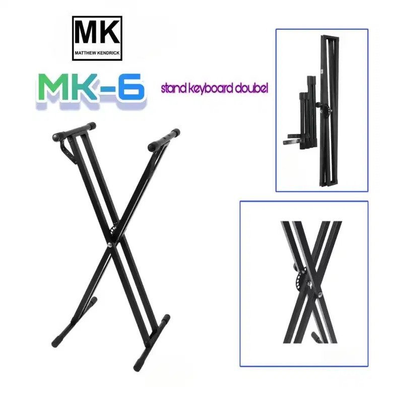 Jual Stand Keyboard Double MK6 Original | Shopee Indonesia