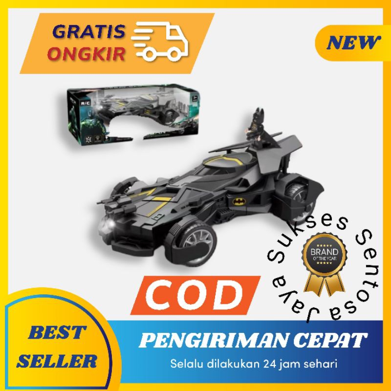 Jual Jaya- Mainan Anak Mobil RC Batman Berasap Remote Sedan Formula ...