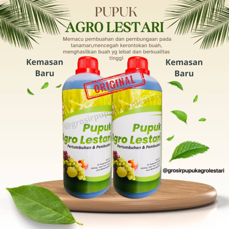 Jual 2 (Dua) Pupuk Agro Lestari Bisa Untuk padi Original - Pupuk Organik Cair Penyubur dan ...