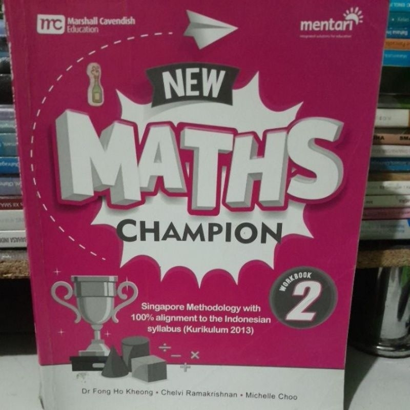 Jual BUKU NEW MATHS CHAMPION 2 WORKBOOK | Shopee Indonesia