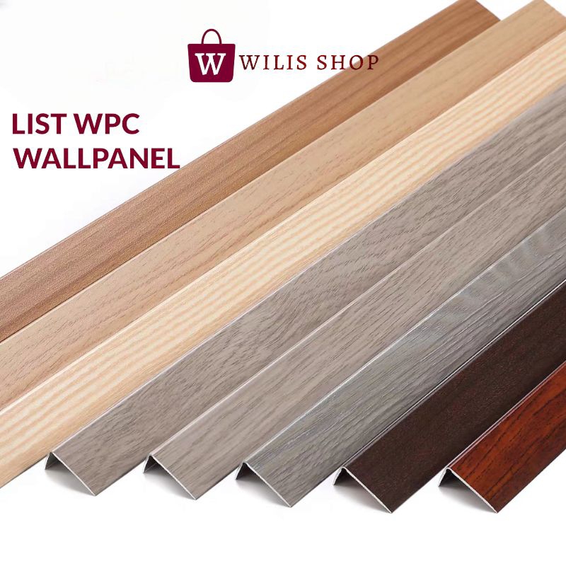 Jual [2,9 METER] LIST SUDUT SIKU L WPC / LIST PENUTUP WPC PERBATANG ...