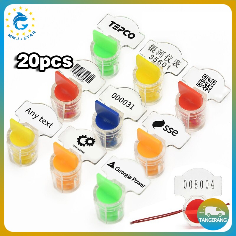 Jual 20 PCS Segel Meter Listrik/Segel Meteran/Twister Seal/Security ...