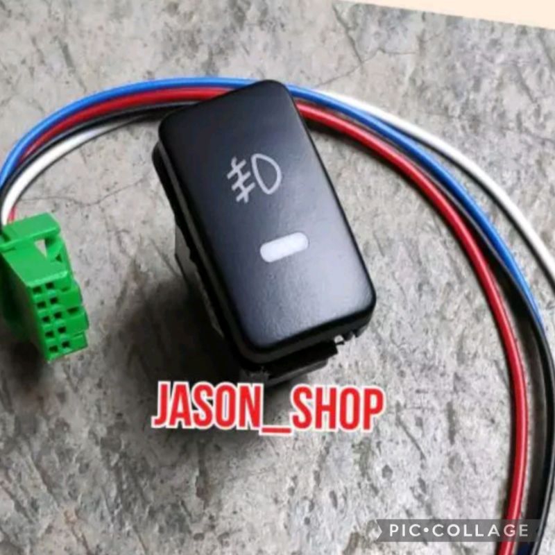 Jual swicth lampu innova fortuner avanza lama saklar dual | Shopee ...