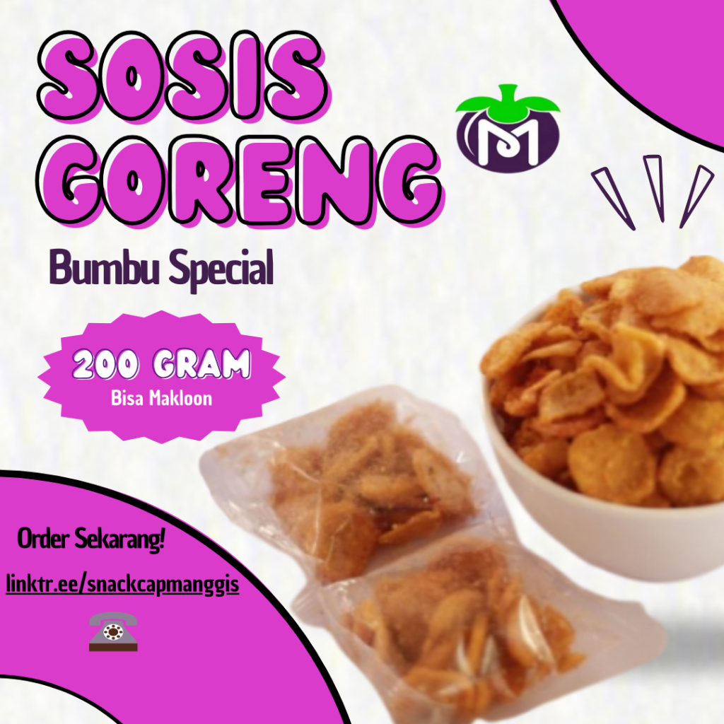 Jual Sosreng 200 GR Bumbu Special / Sosis Goreng Viral / MANGGIS RAYA ...