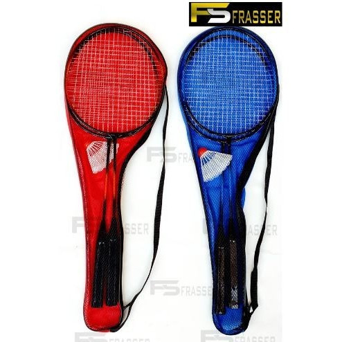 Jual Frasser 1Raket Badminton set isi 2 Raket Anak-Anak Plus Kok dan ...