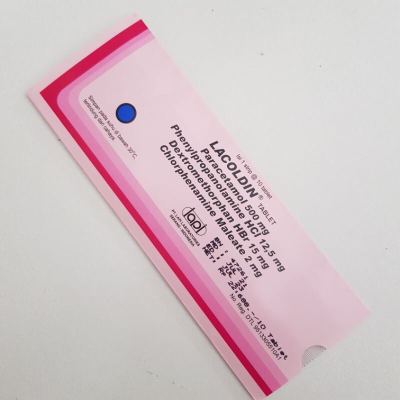 Jual LACOLDIN TABLET BATUK PILEK DEWASA | Shopee Indonesia