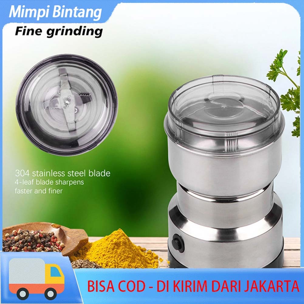 Jual Steker baja tahan karat penggiling rumah tangga Grinder Kopi ...