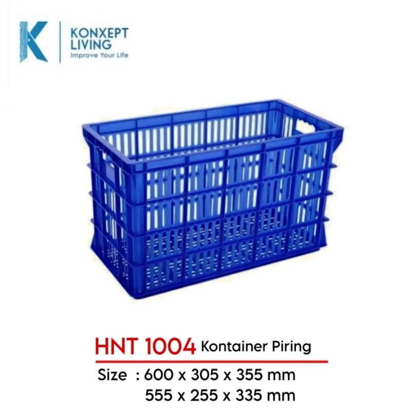 Jual Container Box Hanata 1004 Box Container P60xL30xT35 Piring Pesta ...