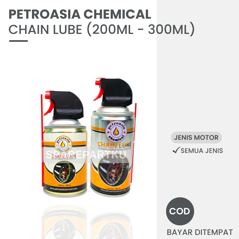 Jual PETROASIA CHAIN LUBE / CLEAN LUBRICATES PROTEC / PELUMAS RANTAI ...