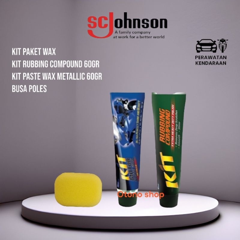 Jual Kit Paket Paste Wax Metallic - Kit Rubbing Compound - Kit Paste ...