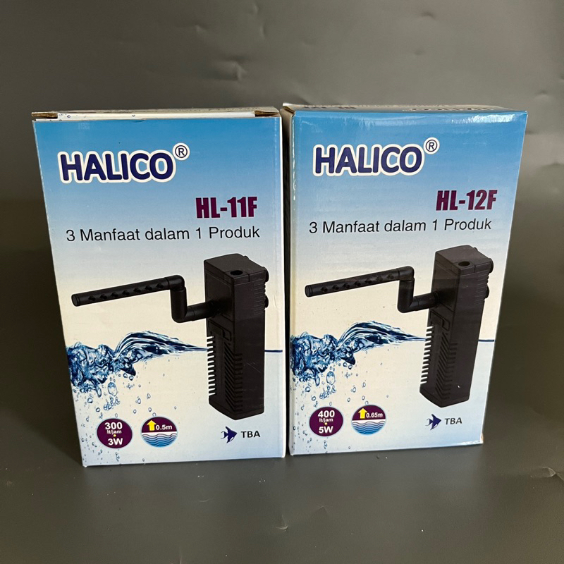 Jual Internal Filter Halico HL-11F HL-12F Aerasi Filter Aquarium ikan Hias Chana Louhan ...