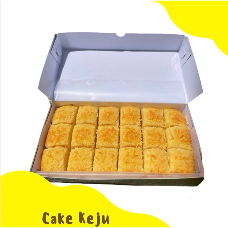 Jual Danish Cake Keju 20x10 (18 potong) Panggang Cemilan Oleh-Oleh by ...