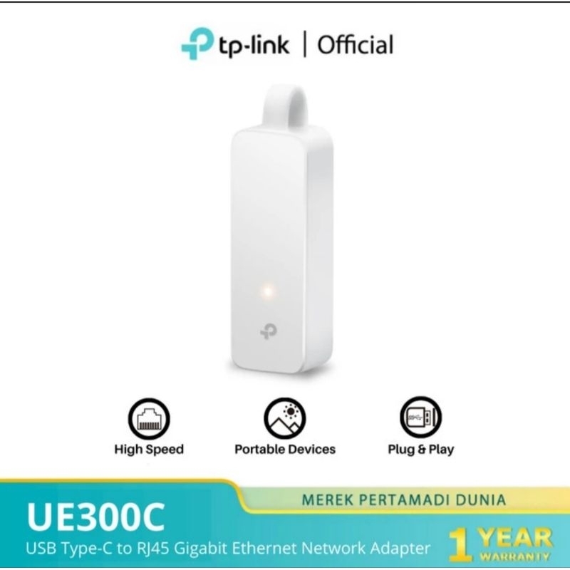 Jual TP-Link USB Type C to Rj45 Gigabit Lan Ethernet Adapter | Shopee ...