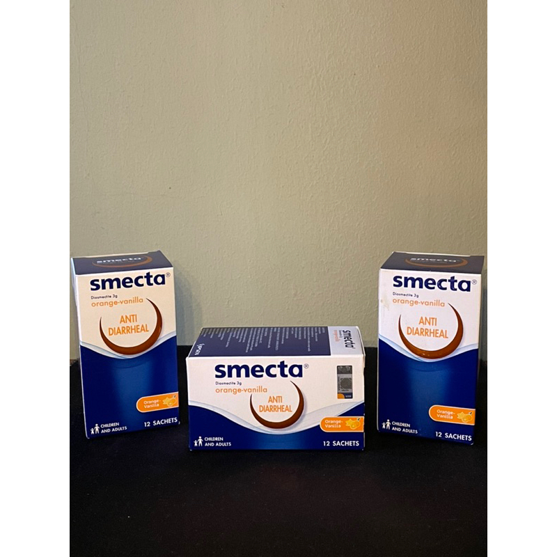 Jual Smecta Anti Diarrheal 12 Sachets- Orange vanilla | Shopee Indonesia
