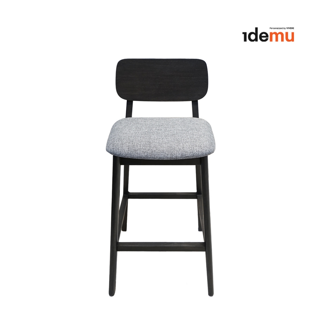 Jual IDEMU Keiko Kursi Makan Kayu Minimalis Barstool | Shopee Indonesia