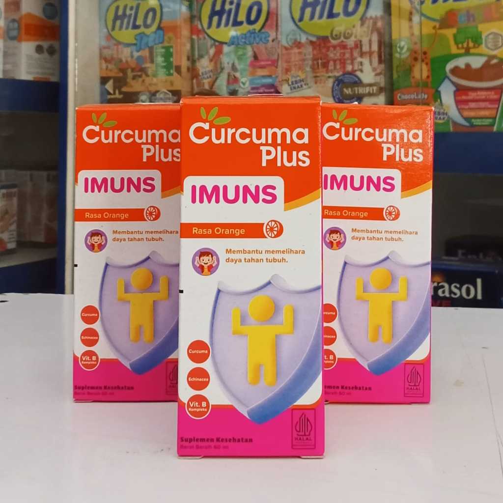 Jual CURCUMA PLUS Imuns Rasa Jeruk 60ml | Shopee Indonesia