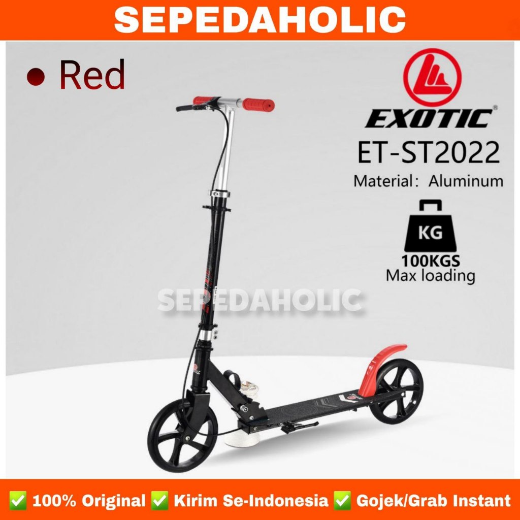 Jual Scooter EXOTIC ET HB 513 / 511 / 512 / ST 2022 Skuter Otoped Anak ...