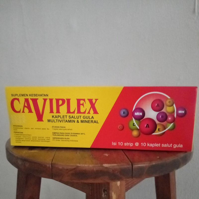 Jual CAVIPLEX VITAMIN 1 STRIP 10 TABLET | Shopee Indonesia