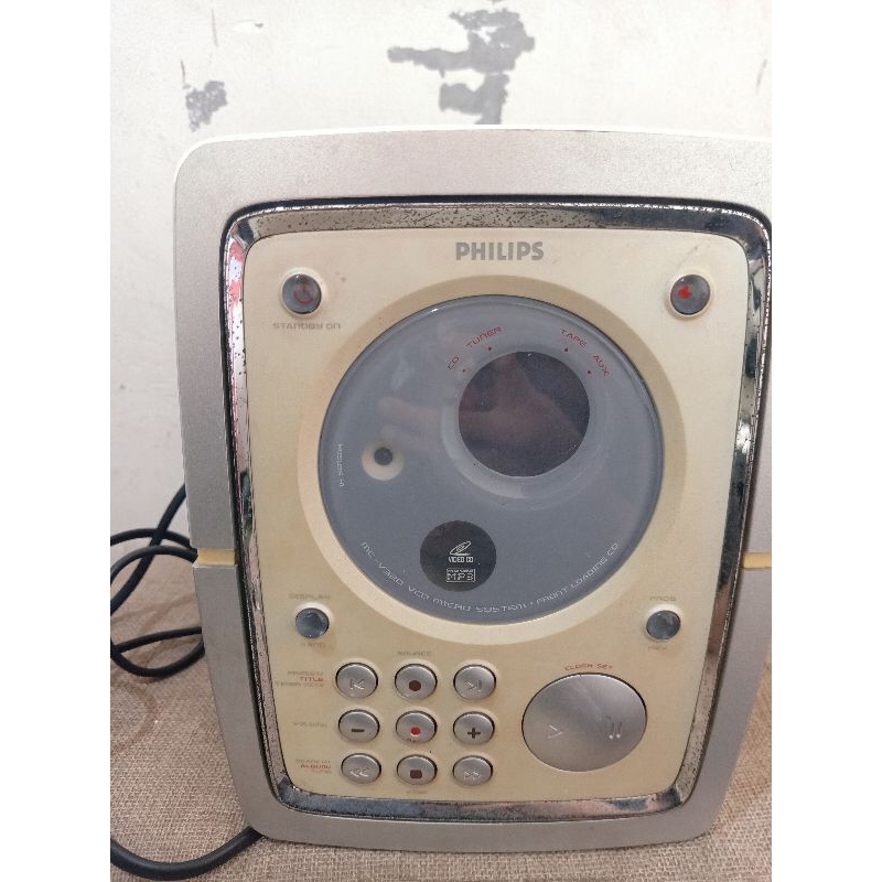 Jual Speaker Philips Mini CD Tape Radio Compo MC V320/21M | Shopee ...
