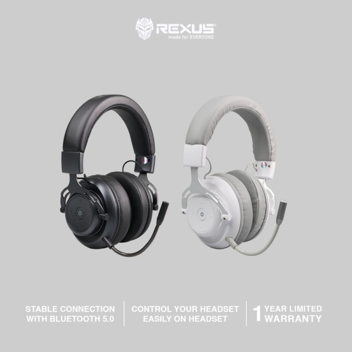Jual Rexus Headset Gaming Bluetooth Thundervox Stream HX28 | Shopee ...