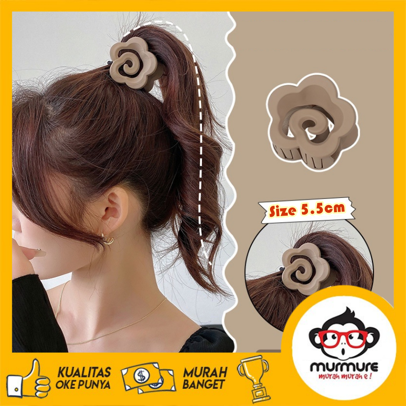 Jual MURMURE.ID | JEPIT JEDAI RAMBUT BUNGA BESAR KOREA CUTE AKSESORIS ...