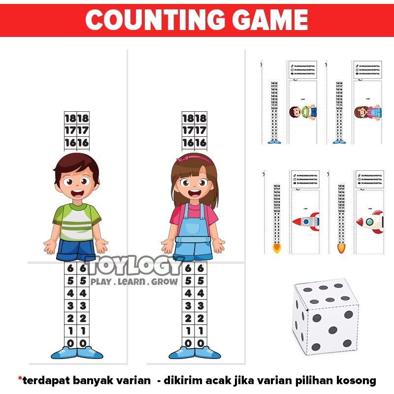 Jual Mainan Edukasi Anak Kertas Activity Menggunting Menempel Berhitung ...