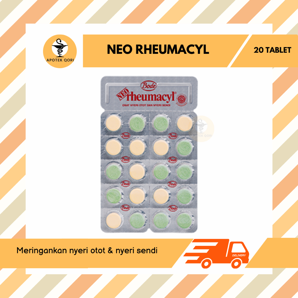 Jual NEO RHEUMACYL STRIP @ 20 TABLET/NYERI OTOT/NYERI SENDI | Shopee ...