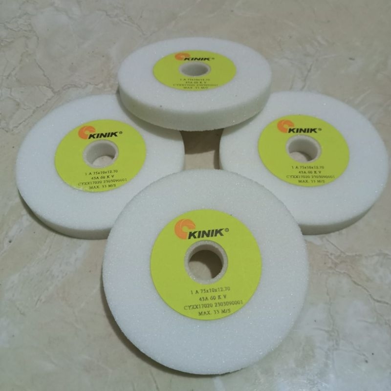 Jual KINIK Batu Gerinda Asah Poles 6 Inch Grit 60 | Shopee Indonesia