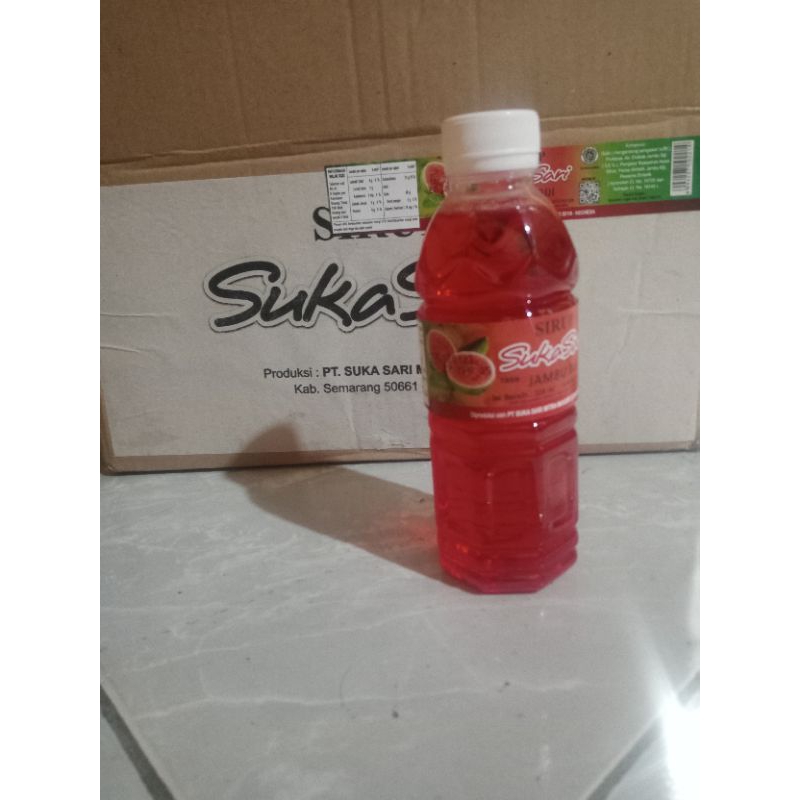 Jual sirup varian baru kemasan 320ml rasa jambu biji 100%ORIGINAL ...