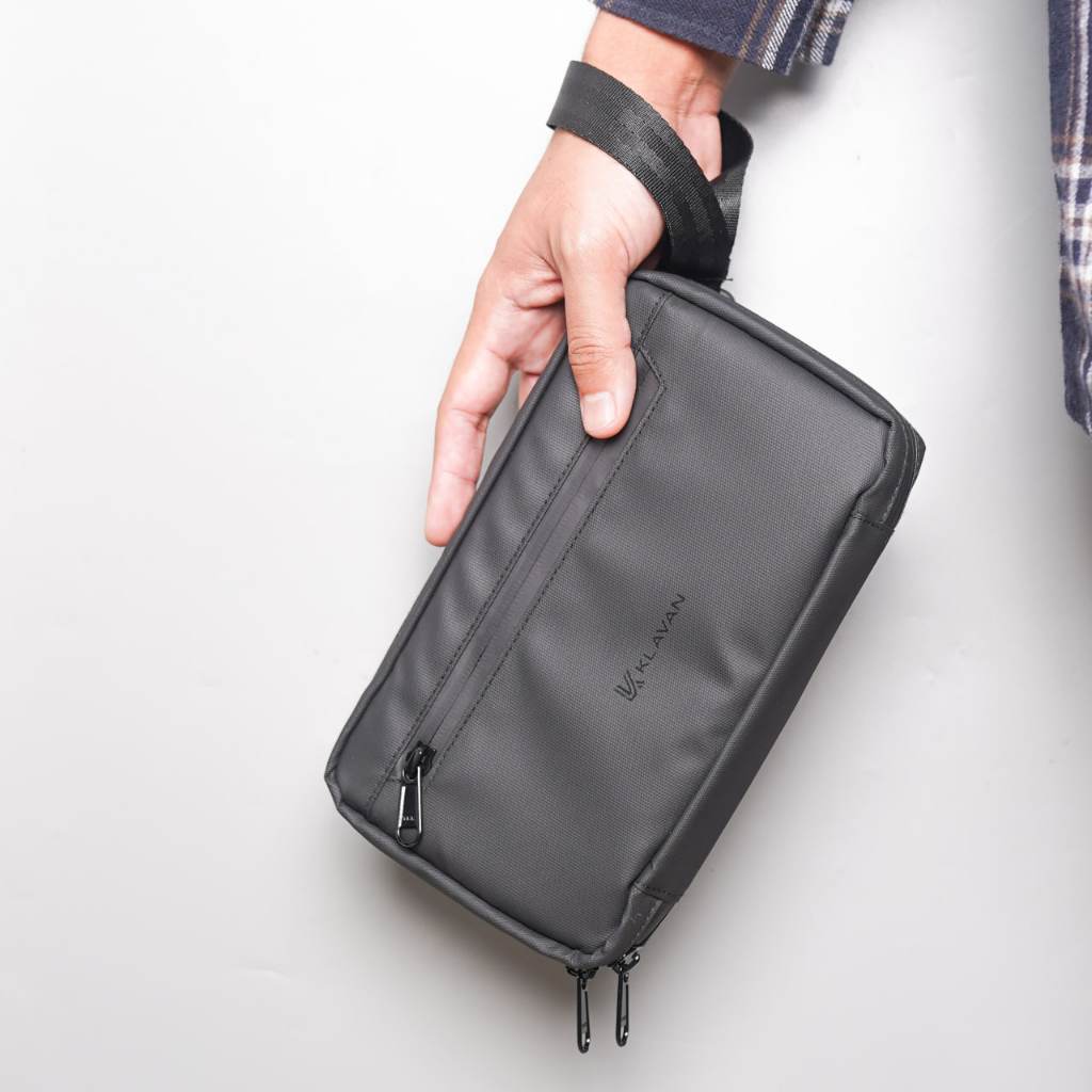 Jual KLAVAN HANDBAG NAKULA HITAM Clutch Bag Handbag Slingbag Dompet ...