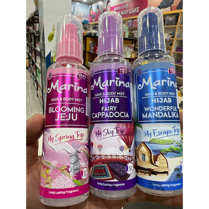 Jual MARINA HAIR & BODY MIST | Shopee Indonesia