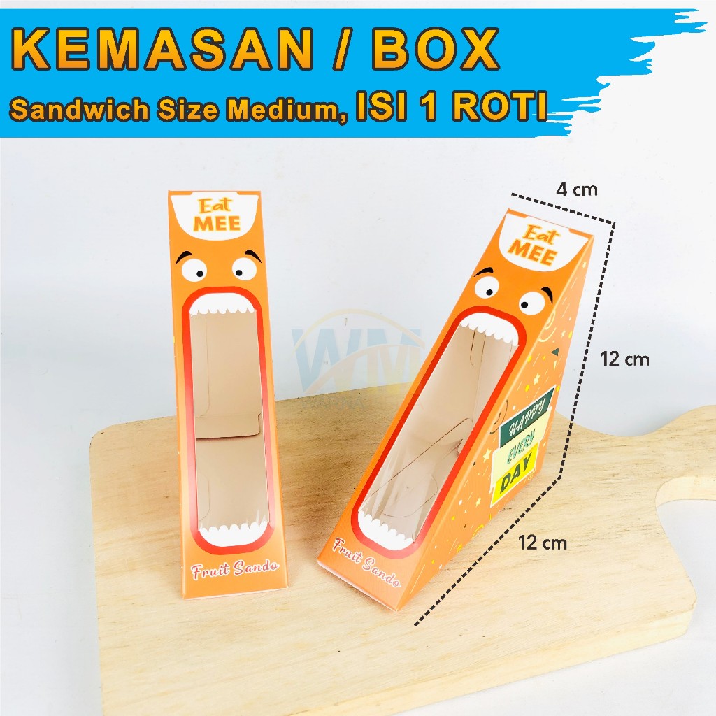 Jual Mika Sandwich Segitiga / Mika Sanwich Buah / Sandwich Box Fruit ...