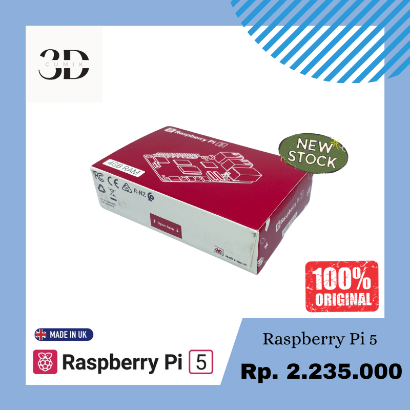 Jual Raspberry Pi 5 RAM 4 GB | Shopee Indonesia