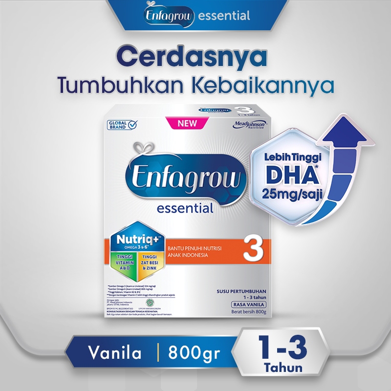 Jual Enfagrow Essential 3 800 gr - Enfagrow Essential 3 Susu Formula ...