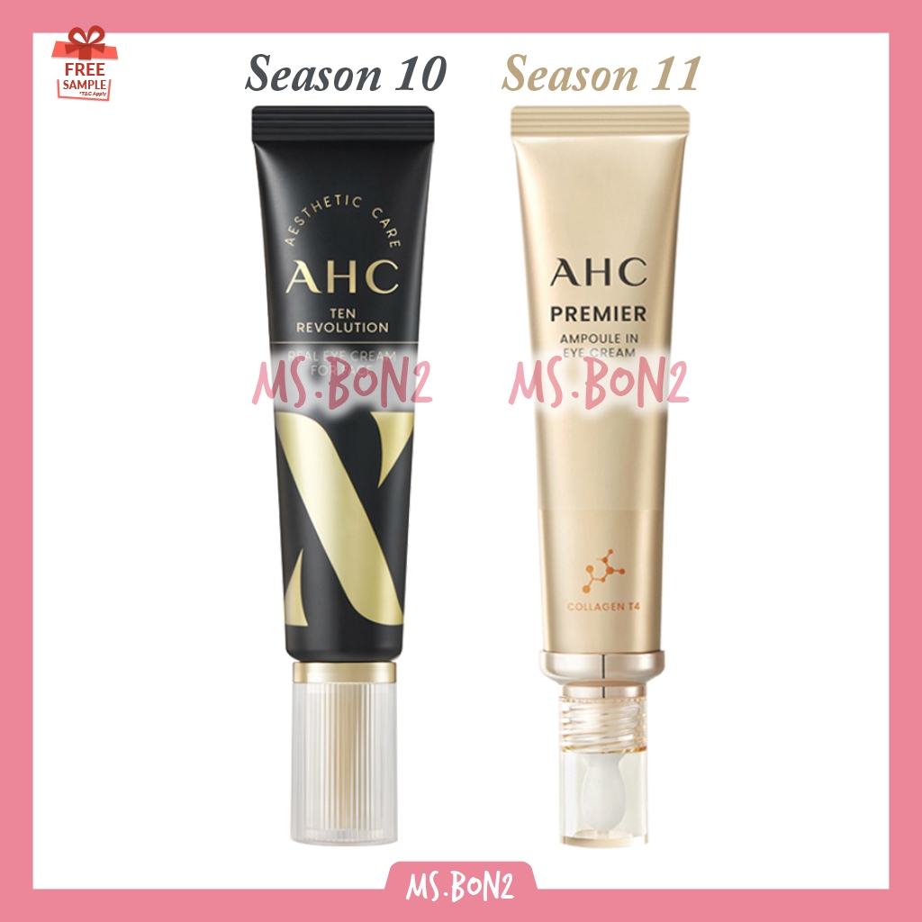 Jual AHC Premier Ampoule in Eye Cream Season 12 Core Lifting Collagen Seasons 10 11 12ml 30ml ...