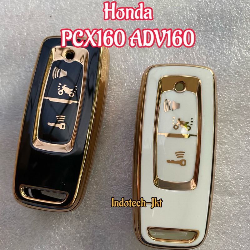 Jual Case Cover Sarung Kunci Remote Smartkey Motor Honda Pcx 160 Adv ...