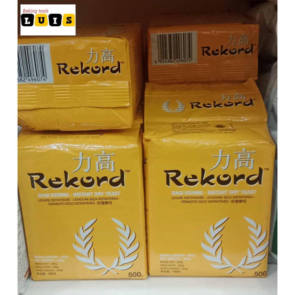 Jual Ragi Rekord 500gr/ pengembang roti/ bahan roti | Shopee Indonesia