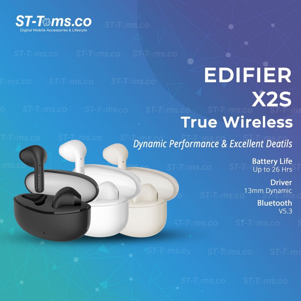 Jual Edifier X2S X 2S True Wireless TWS Earbuds Call Noise Cancellation ...