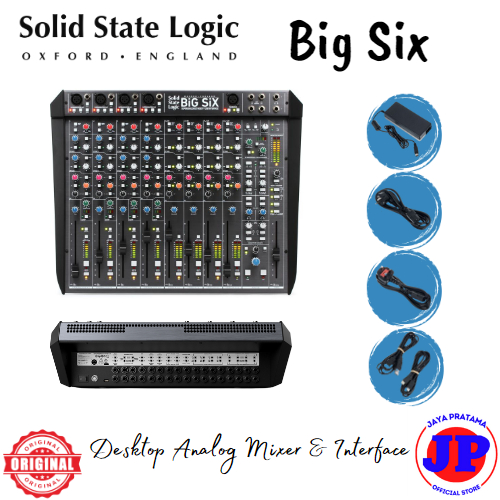 Jual SSL Big Six Desktop Analog Mixer & Interface Solid State Logic ...