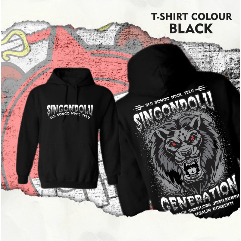 Jual Hoodie PSHW 1903 Shingondolu Siji Shongo Ndol Telu Motif Terbaru ...