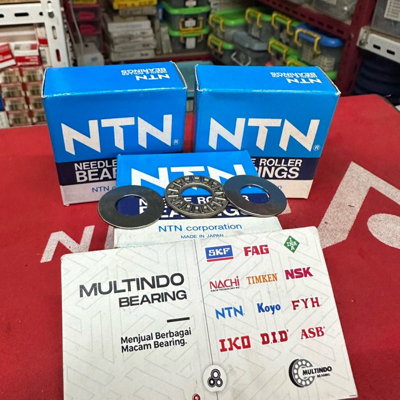 Jual THRUST BEARING AXK 1101 + RING AS PLAT KOMPLIT NTN JAPAN ORIGINAL ...