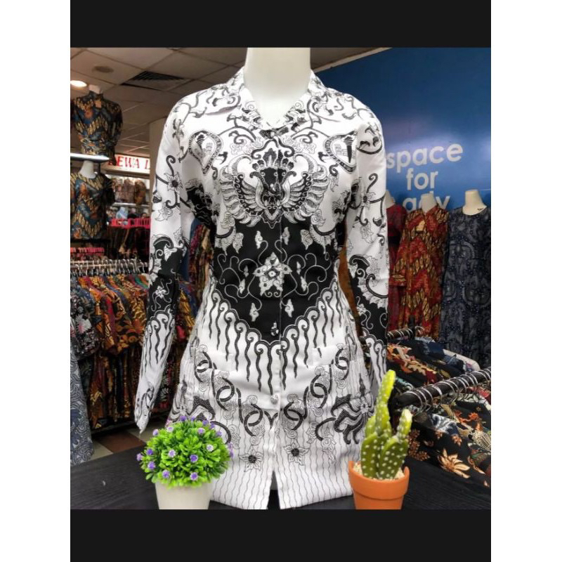 Jual Seragam Batik Pgri Wanita Motif Kusuma Bangsa / Seragam PGRI ...