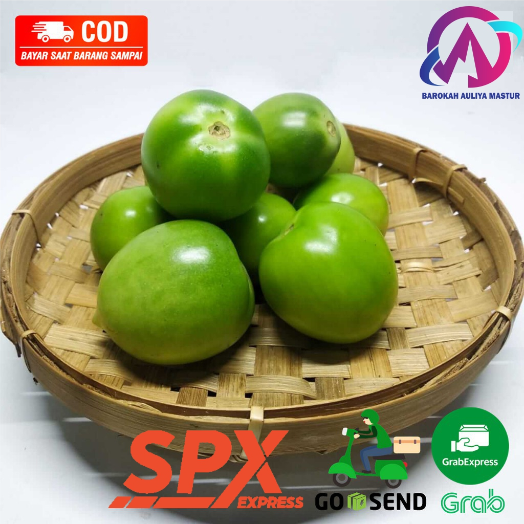 Jual Buah Tomat Hijau Ijo 500 Gram Sayuran Segar Fresh BAM Pasar Online Murah Padang | Shopee ...
