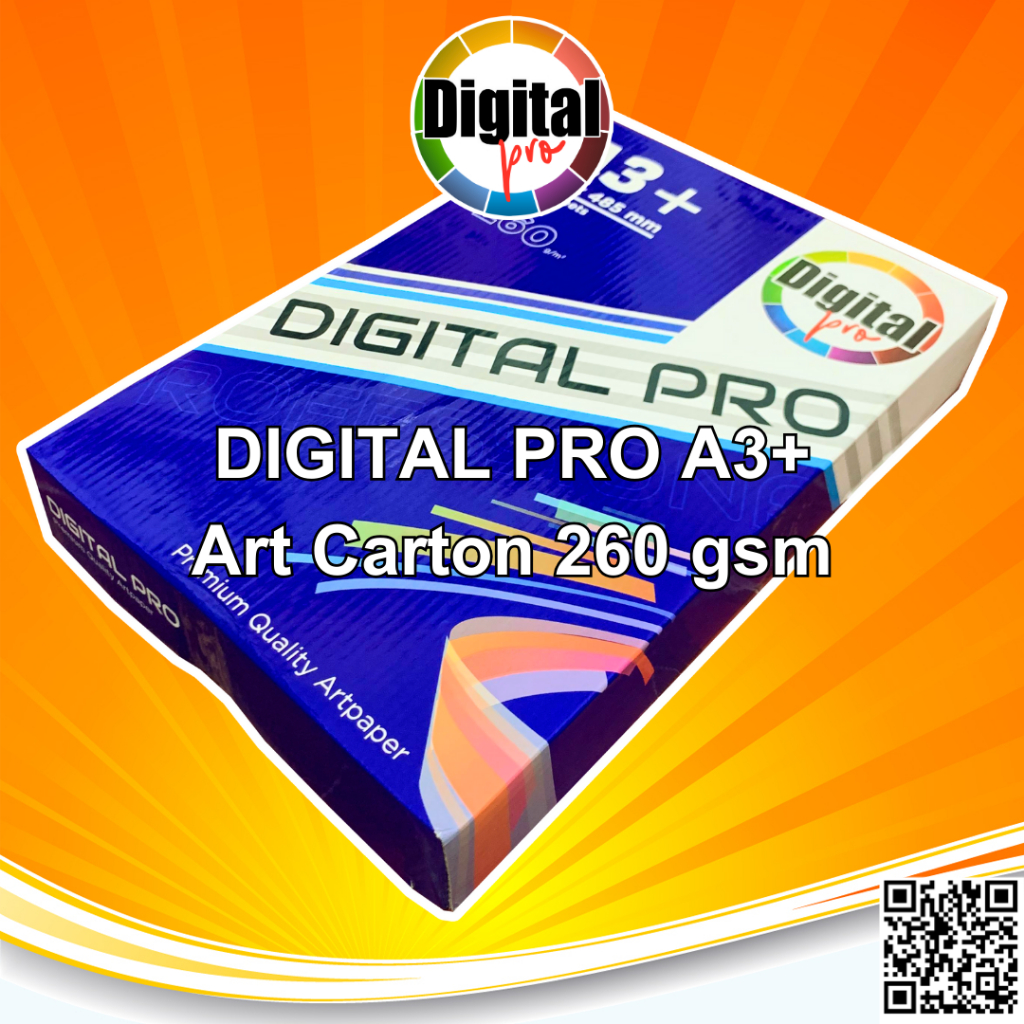 Jual Digital PRO Gloss Kertas Art Paper Carton 260Gsm, 210Gsm, 230Gsm ...