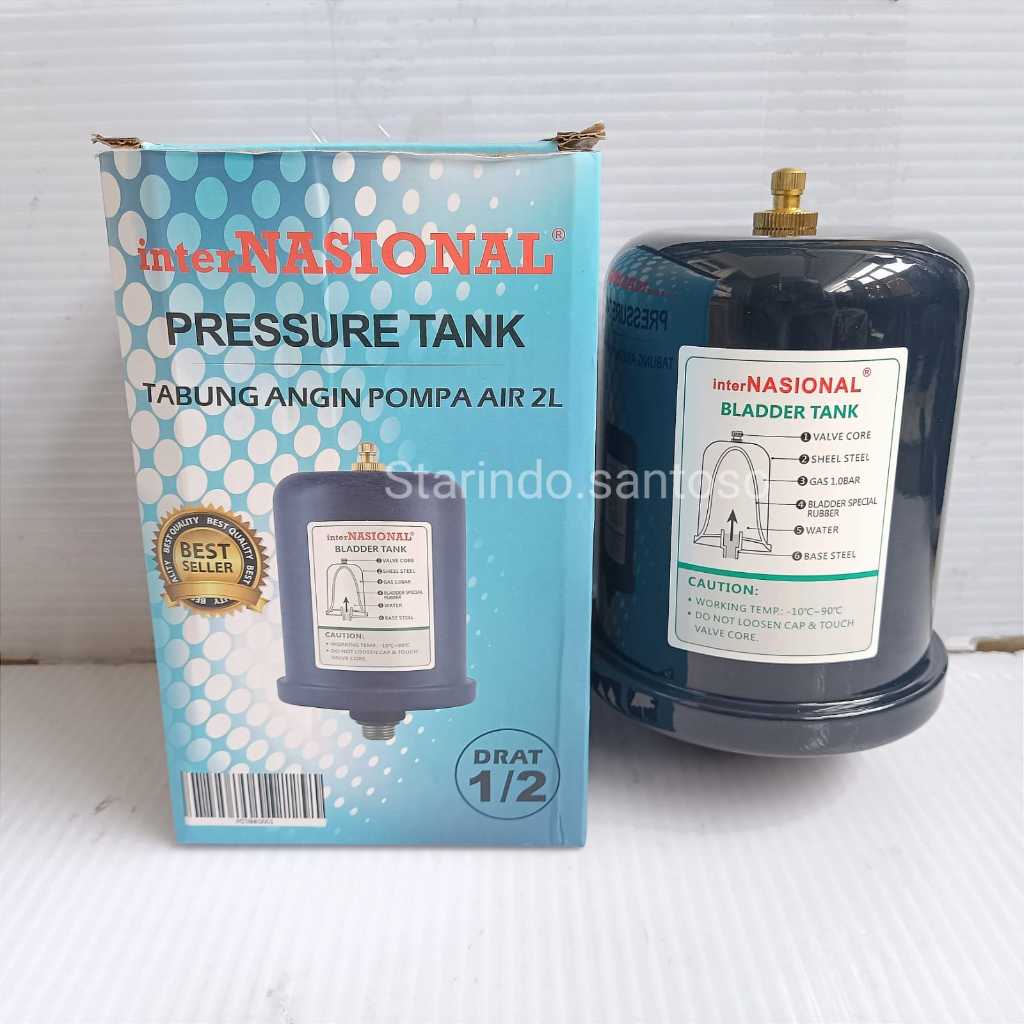 Jual Tabung pompa air 2 liter National ESE besi otomatis | Shopee Indonesia