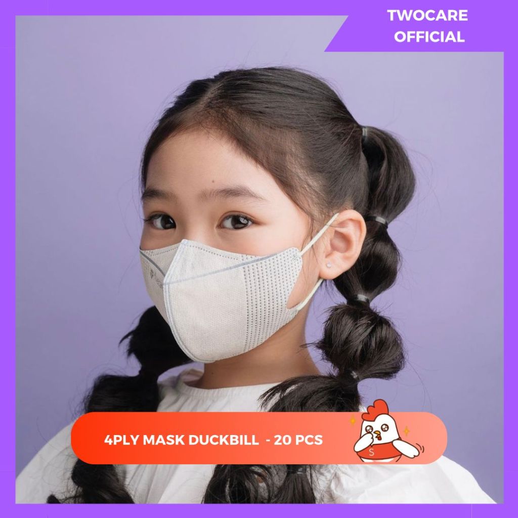 Jual Fivecare Kids Duckbill Series Surgical Mask 4Ply 20 Pcs Masker ...