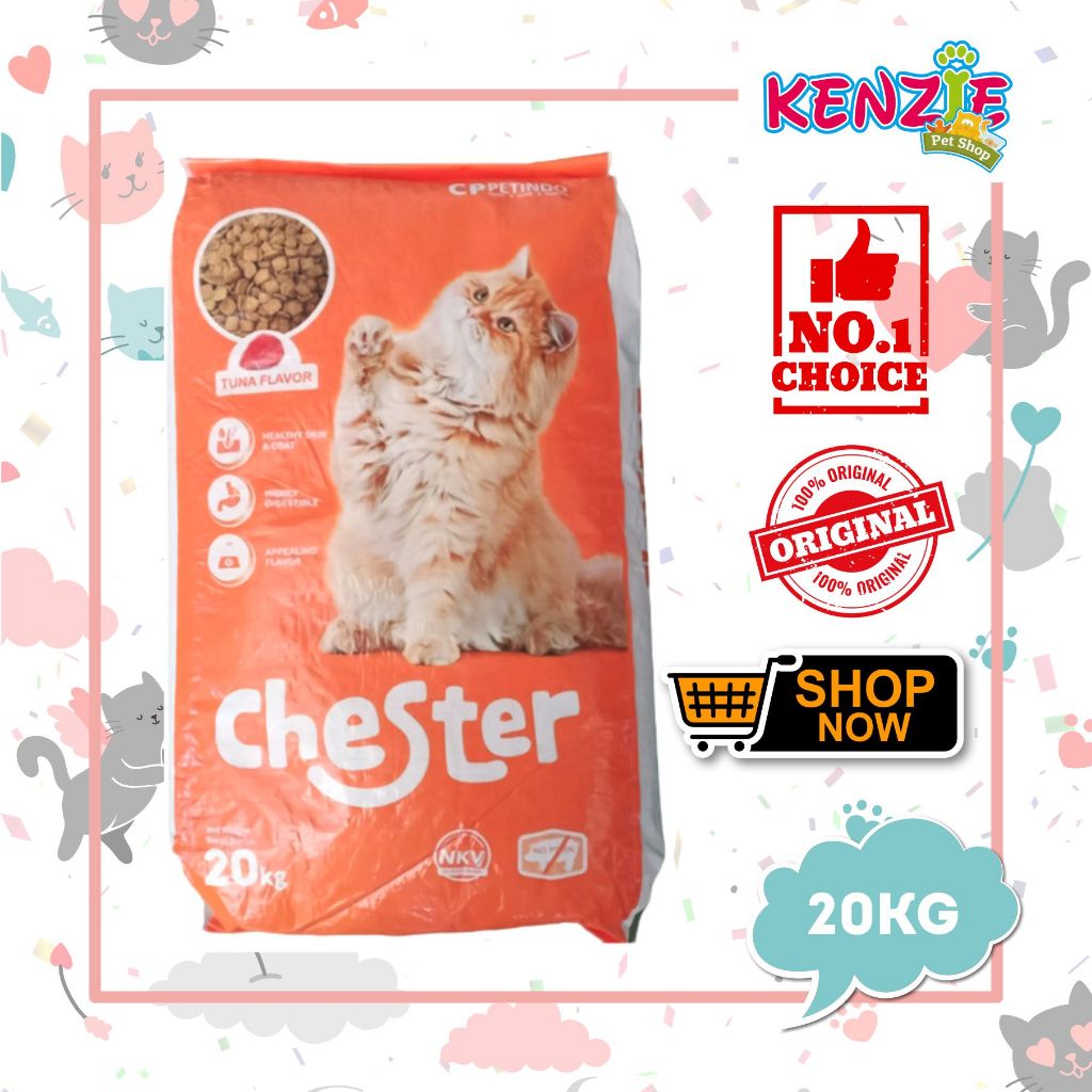 Jual Chester / Cester 20 Kg Cat Food | Shopee Indonesia