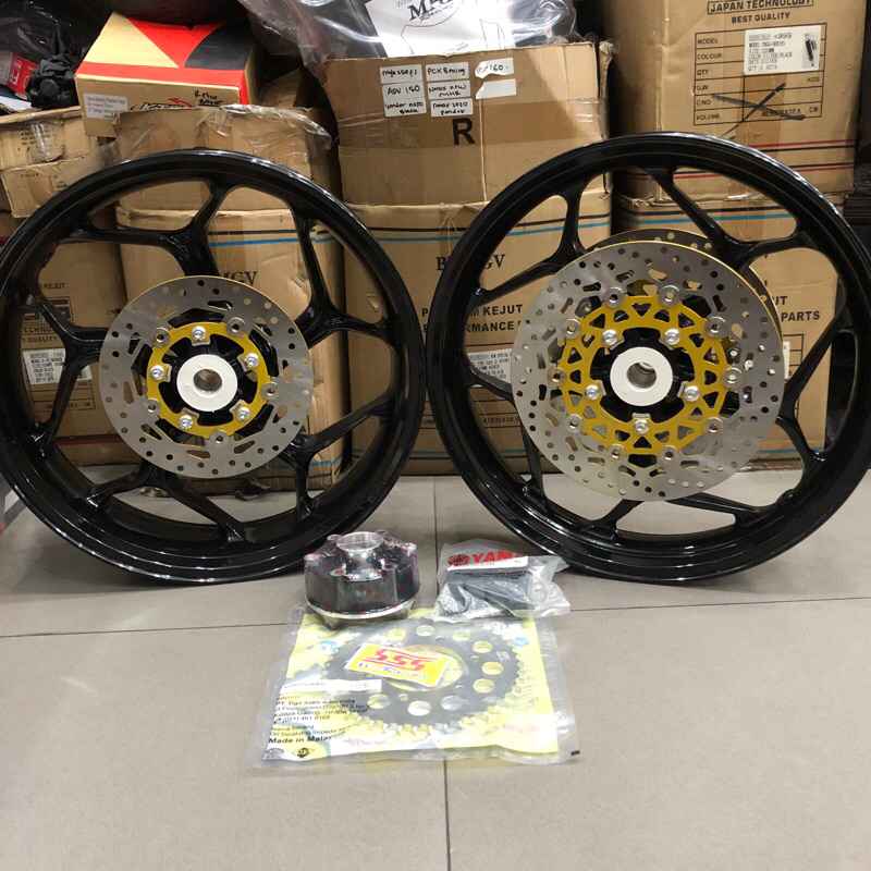 Jual Velg Veleg Pelek Racing/Palang Axio Tapak Lebar R15 V2 V3 Vixion ...